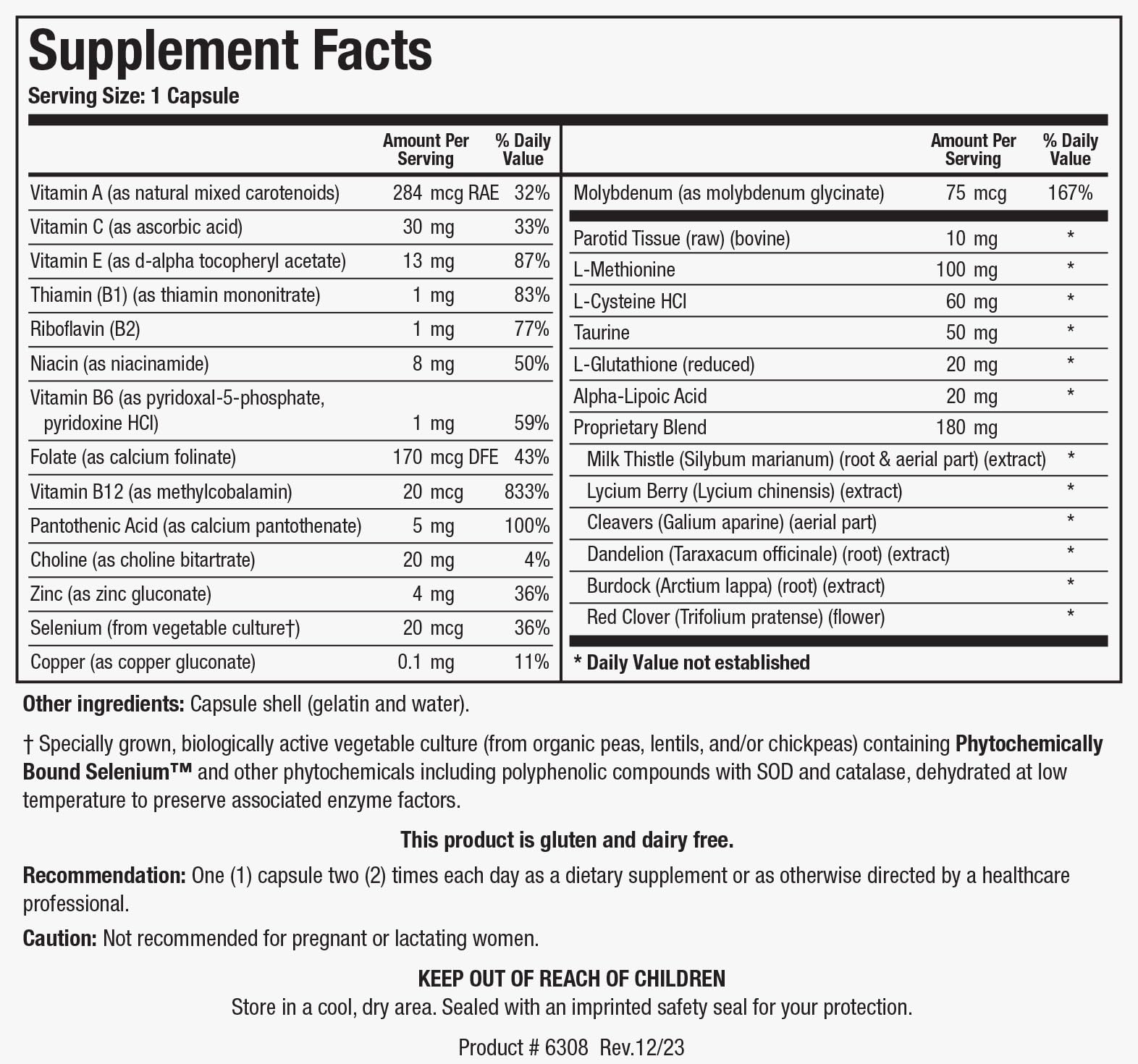90 capsules for daily wellness