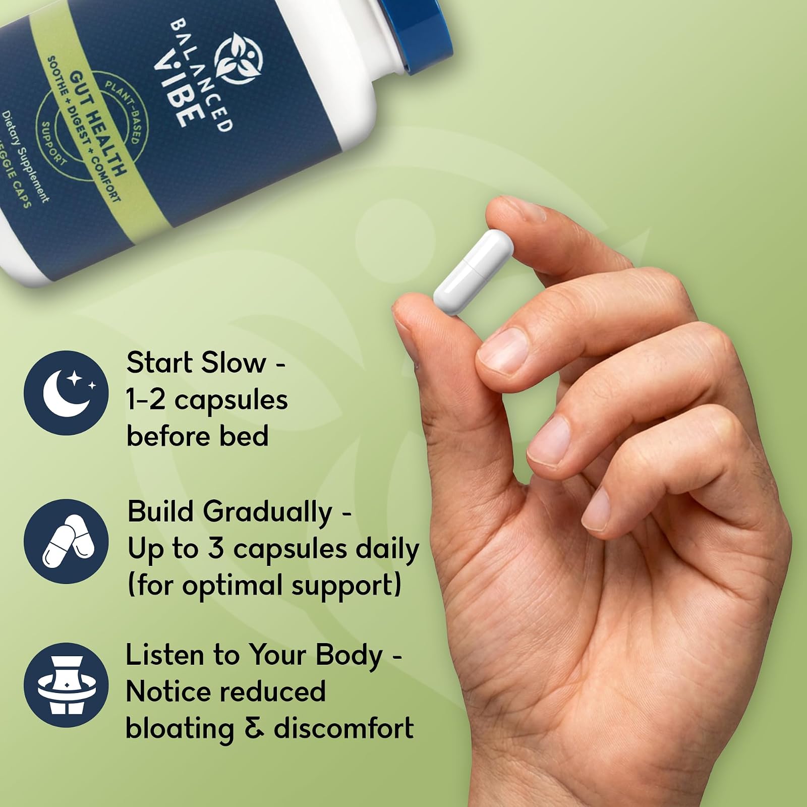 90 capsules for digestive ease