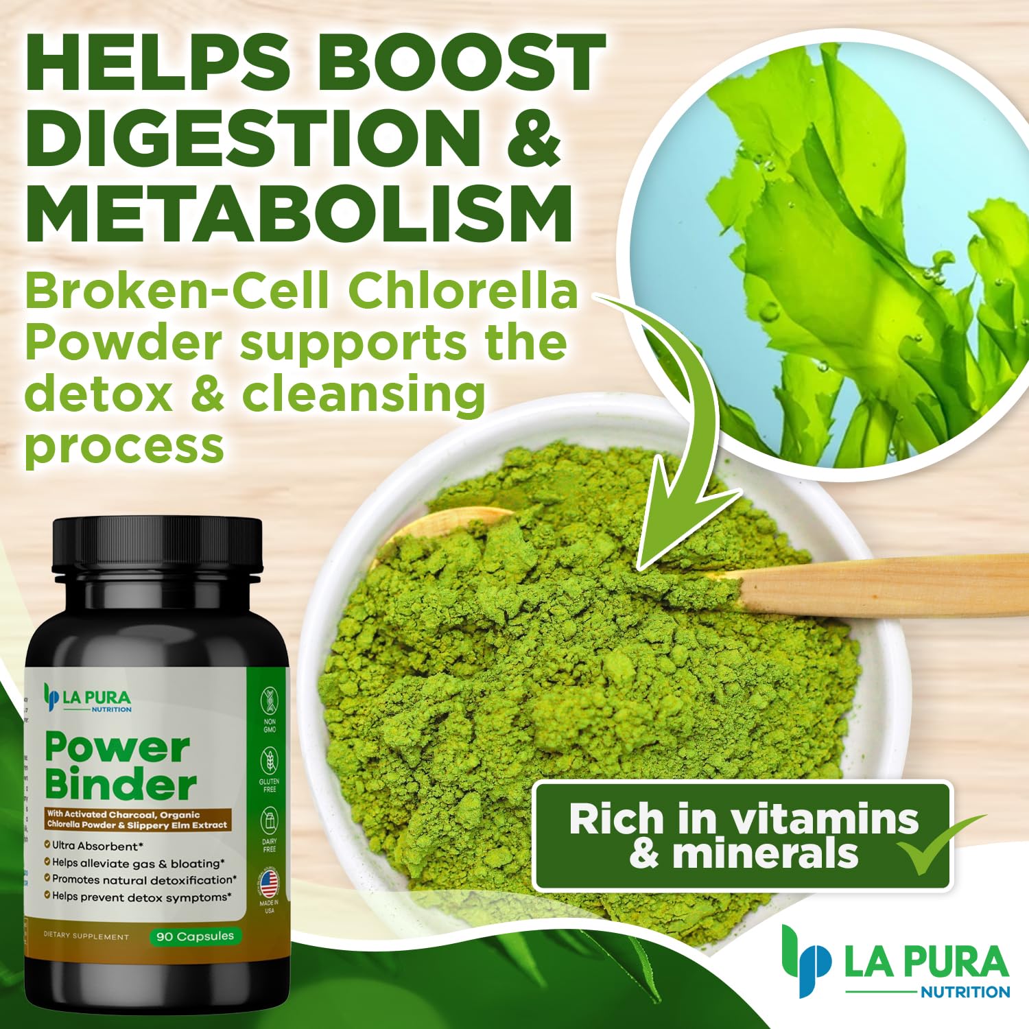 90 capsules for effective cleansing