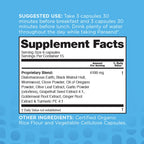 90 capsules for effective cleansing