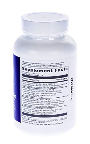 90 capsules for effective detox cleanse