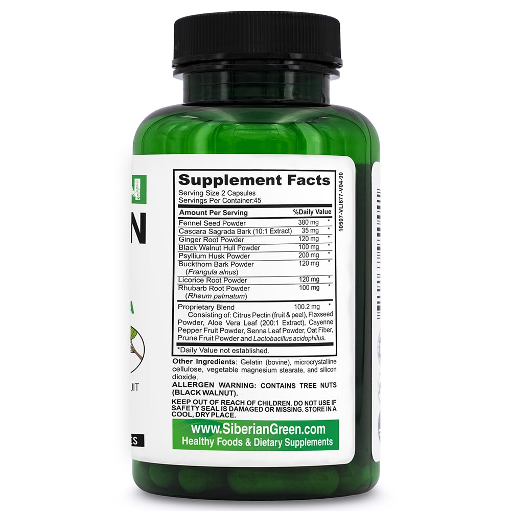 90 capsules for effective detox