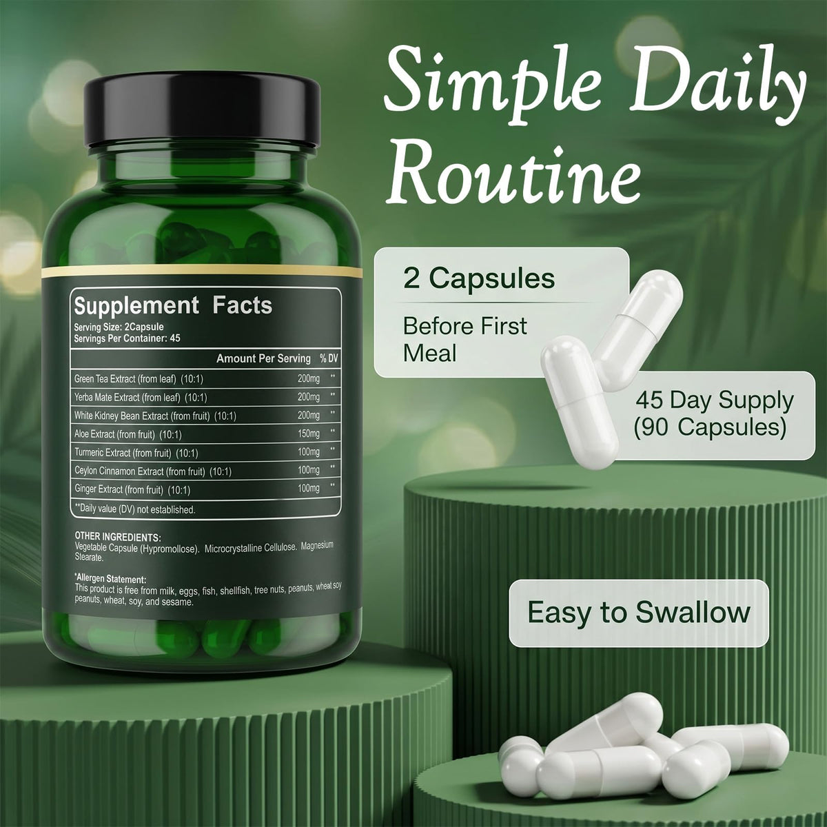 90 capsules for effective weight loss
