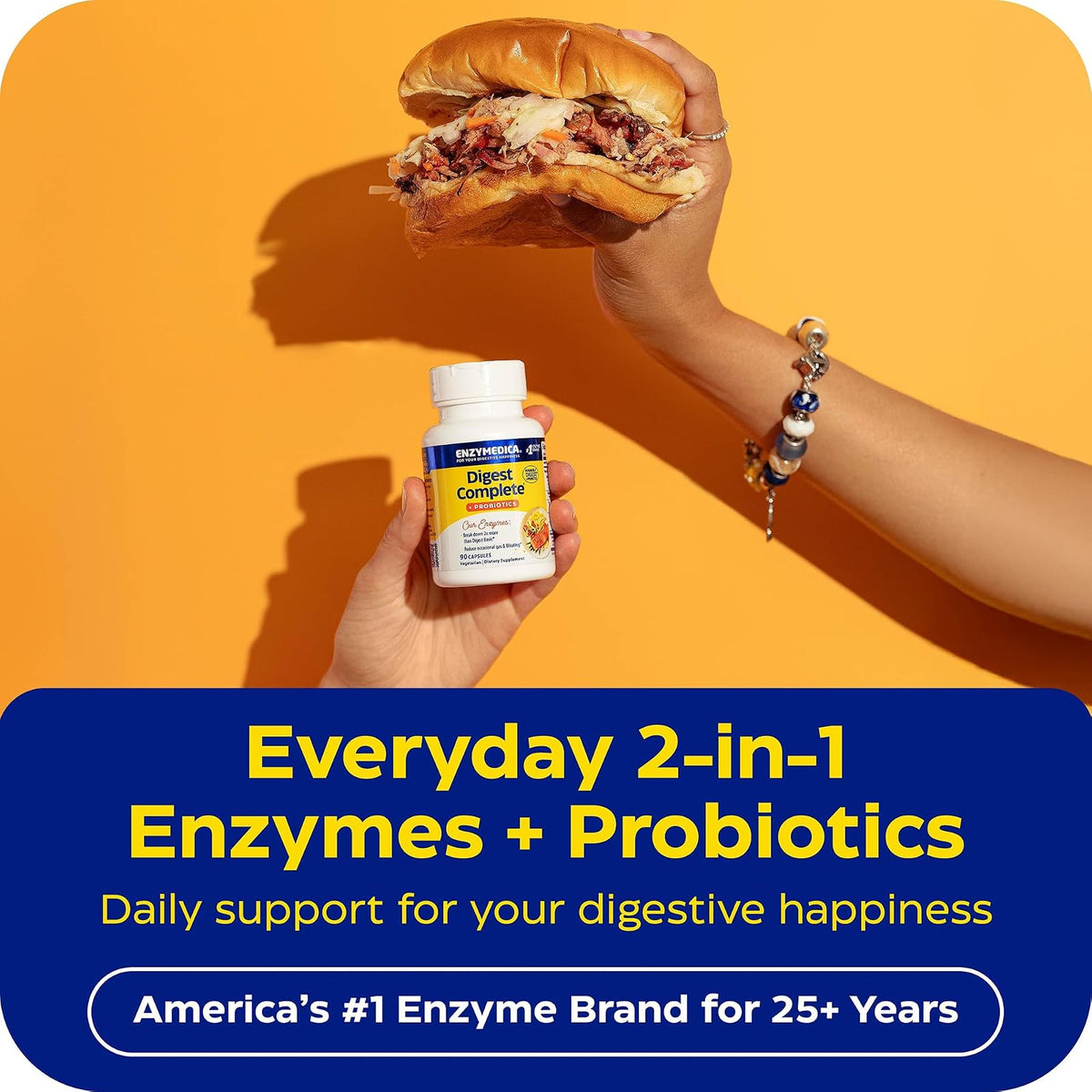 90 capsules for gut health
