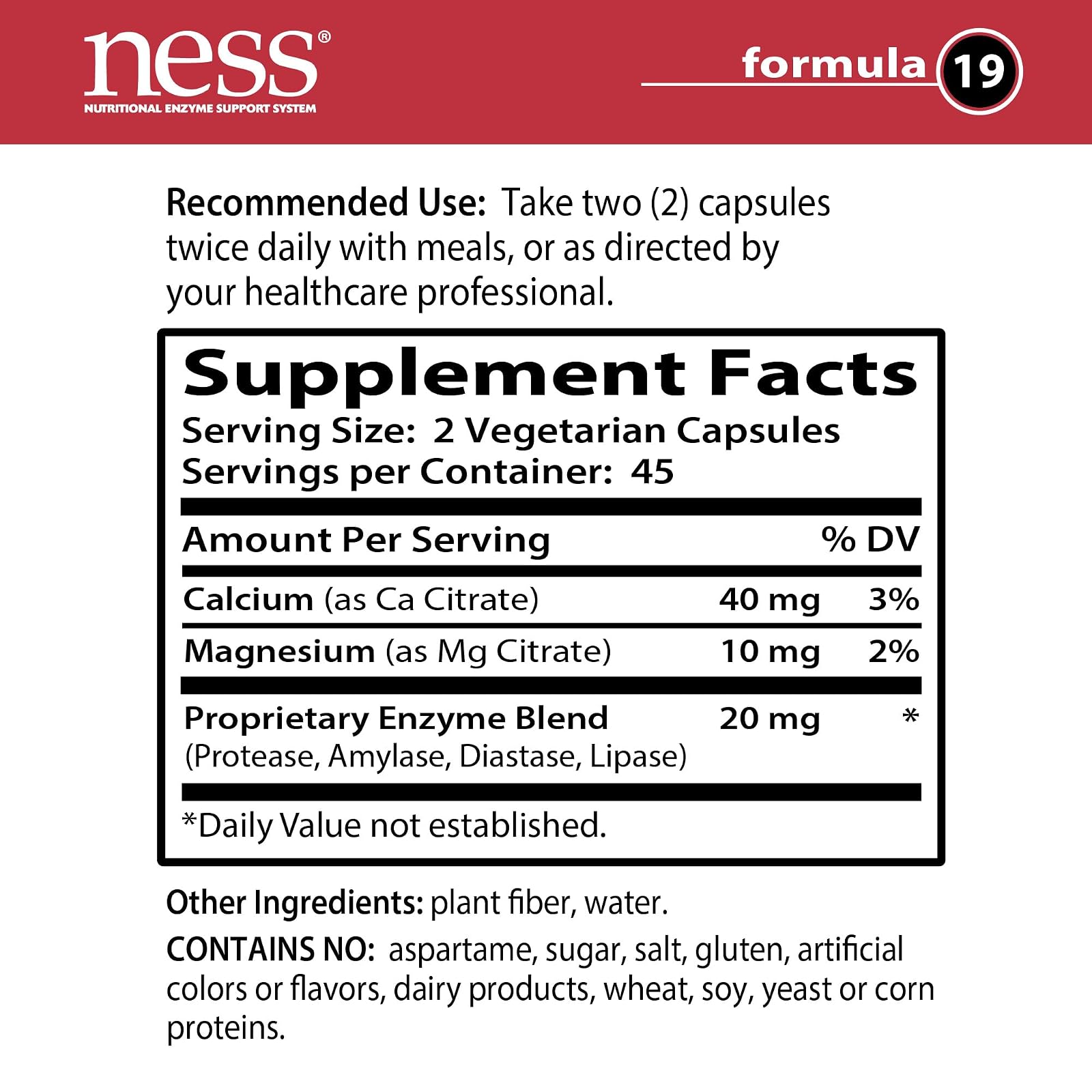 90 capsules for gut health