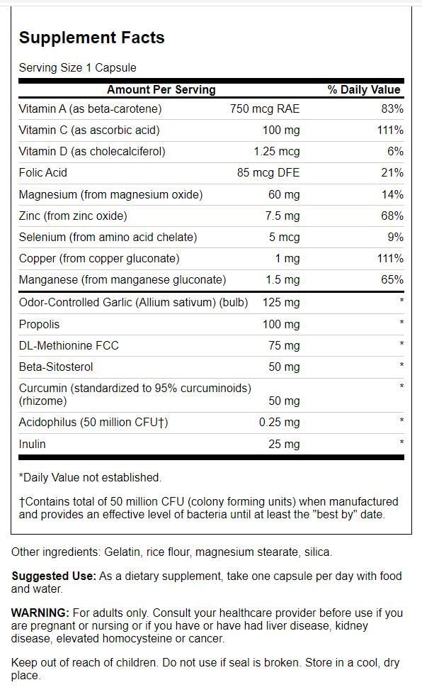 90 capsules for gut health