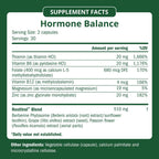 90 capsules for hormone balance and cleanse