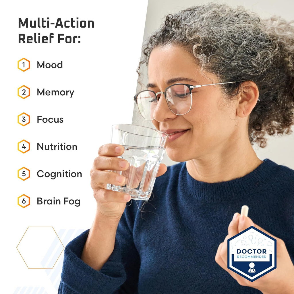 90 capsules for improved mental clarity