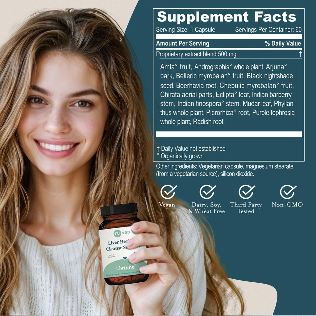 90 capsules for liver wellness