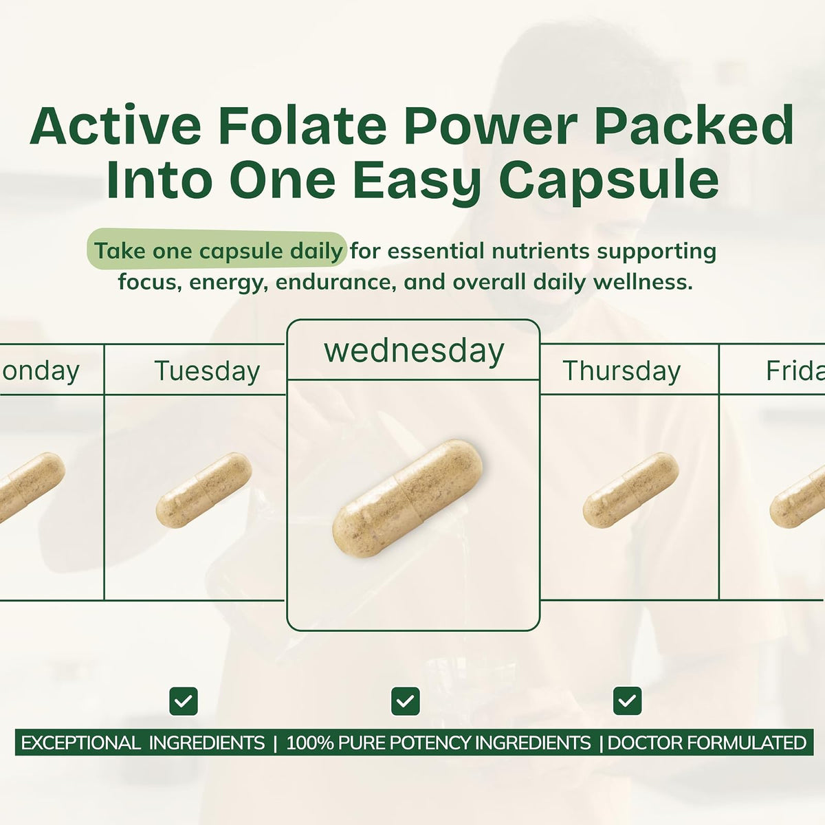 90 capsules for long-lasting supply