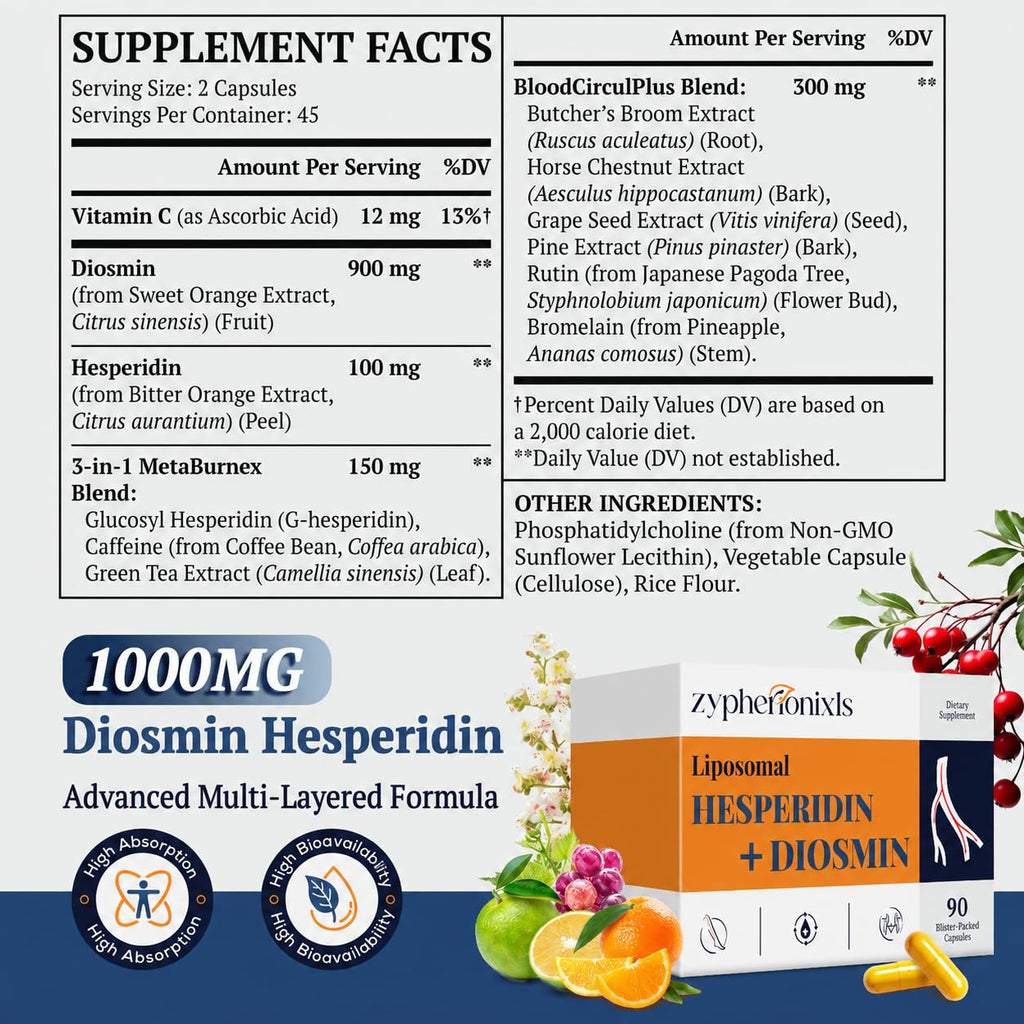 90 capsules for long-lasting supply