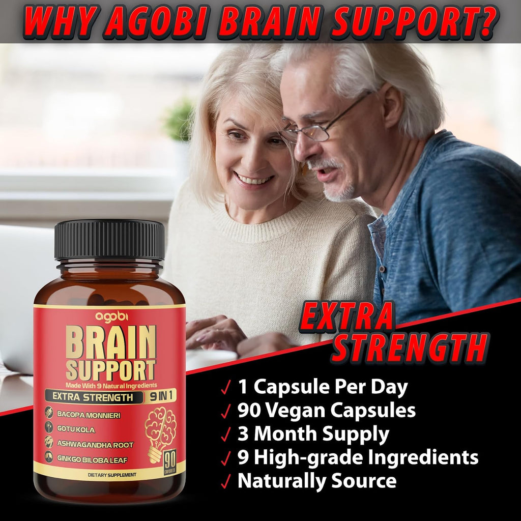 90 capsules for mental clarity