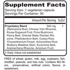 90 capsules for natural detox