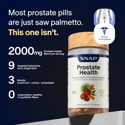 90 capsules for optimal prostate health