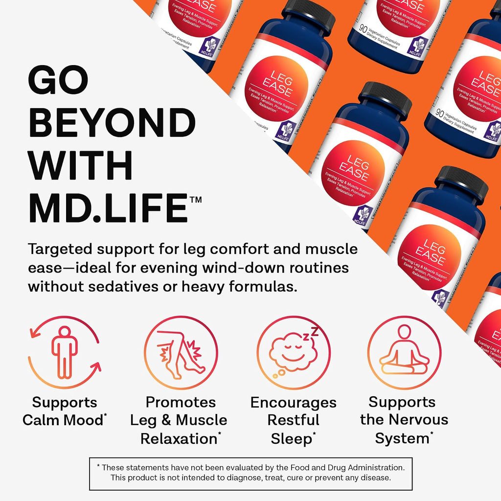 90 capsules for soothing leg relief