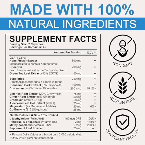 90 capsules for weight management