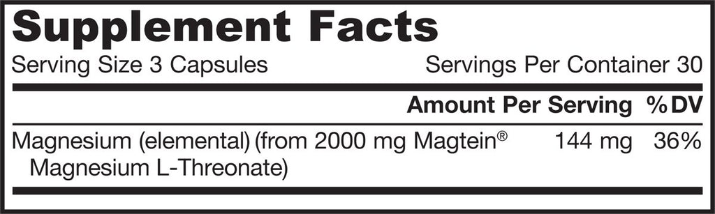 90 capsules magnesium supplement pack