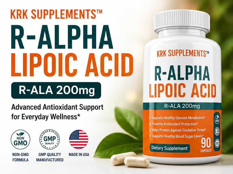 90 capsules of alpha lipoic acid