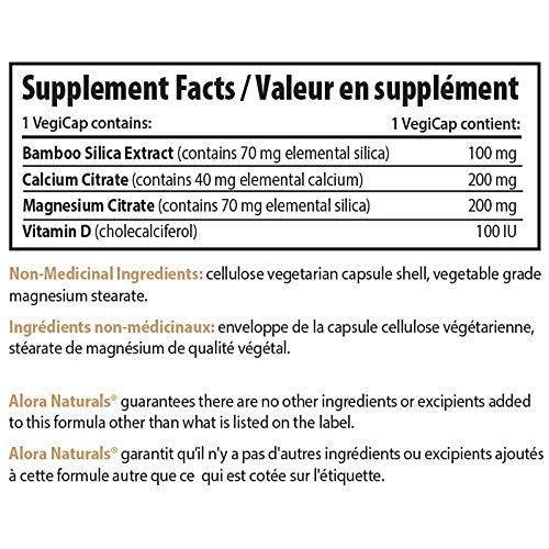 90 capsules of bamboo silica goodness