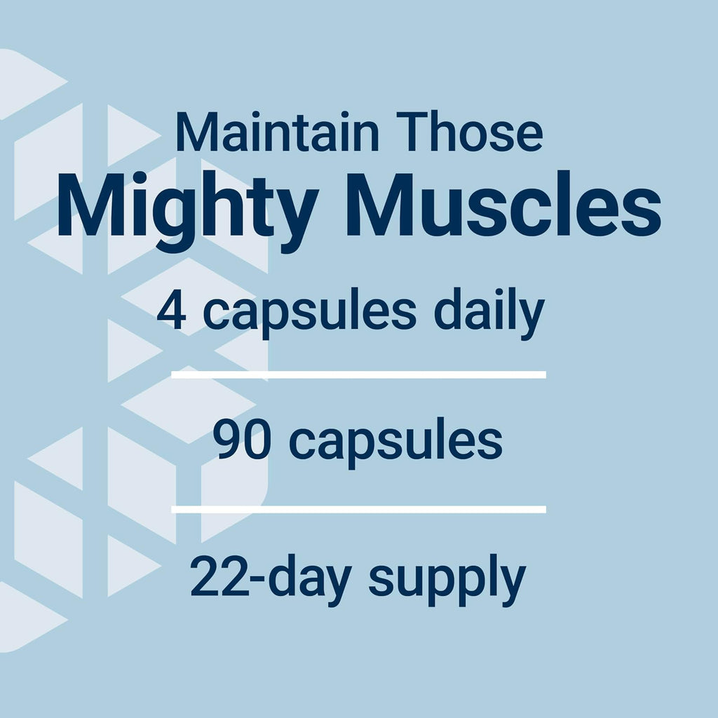 90 capsules of BCAA supplements