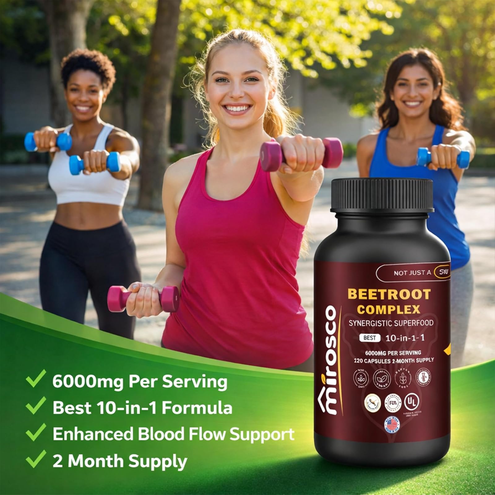90 capsules of beet root nutrition
