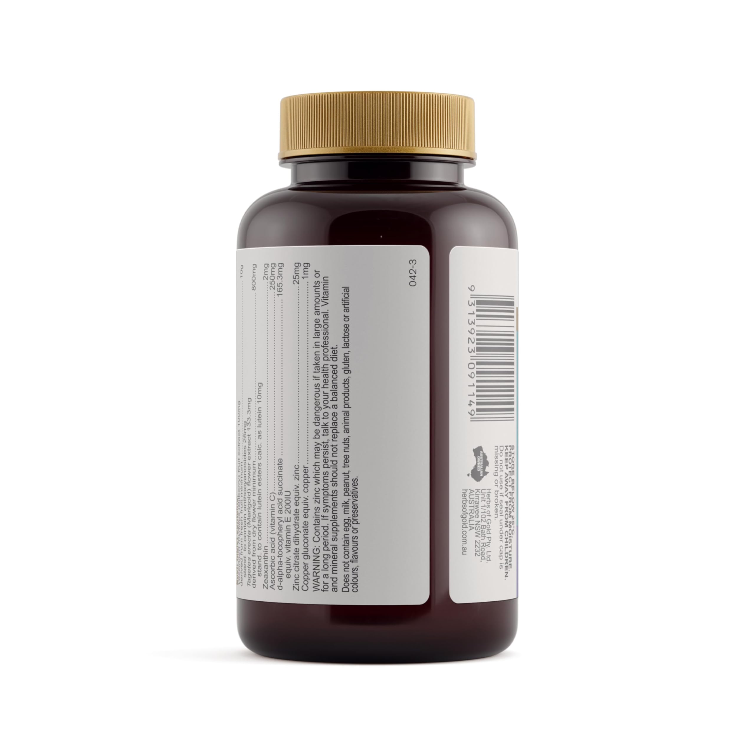 90 capsules of bilberry goodness