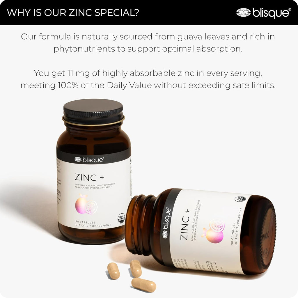 90 capsules of Blisque zinc