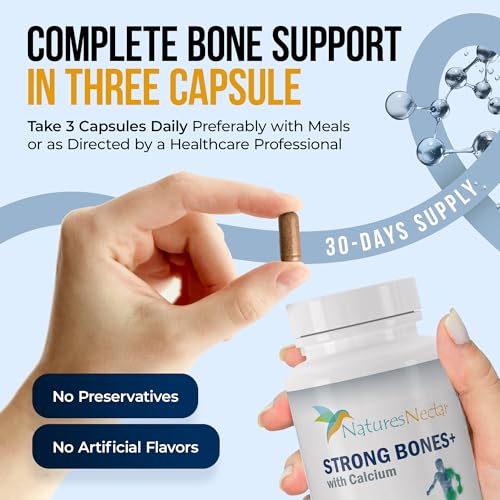 90 capsules of bone health nutrients