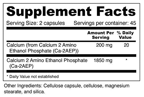 90 capsules of calcium AEP