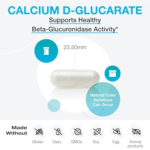 90 capsules of calcium D-Glucarate