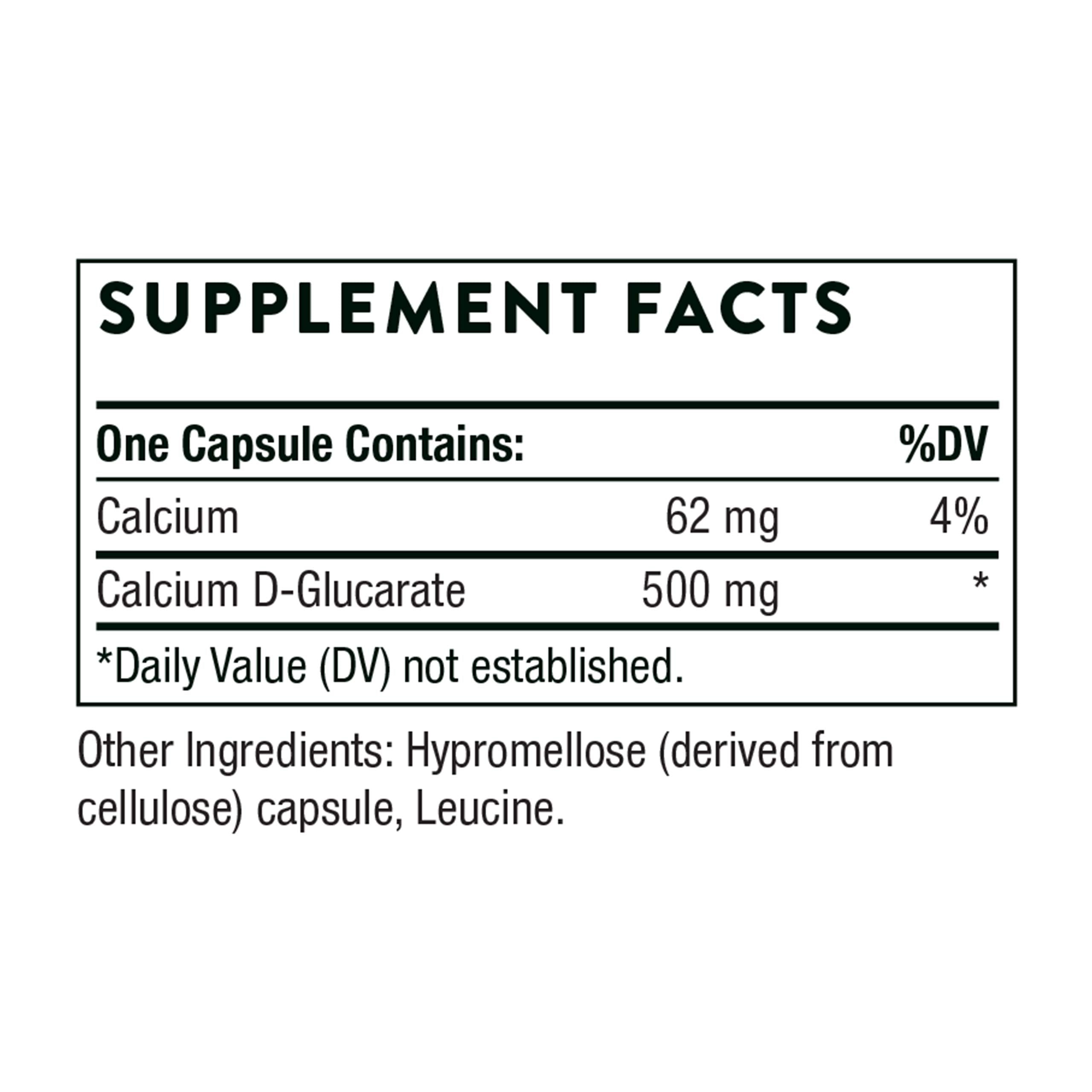 90 capsules of calcium for detoxification