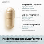 90 capsules of chelated magnesium