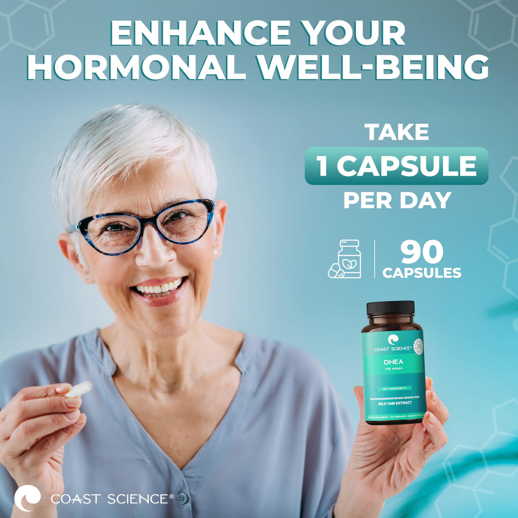 90 capsules of DHEA