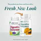 90 capsules of digestive enzymes supplement