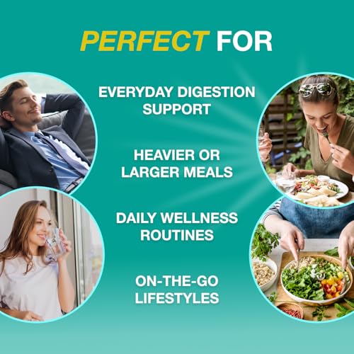 90 capsules of digestive enzymes supplement