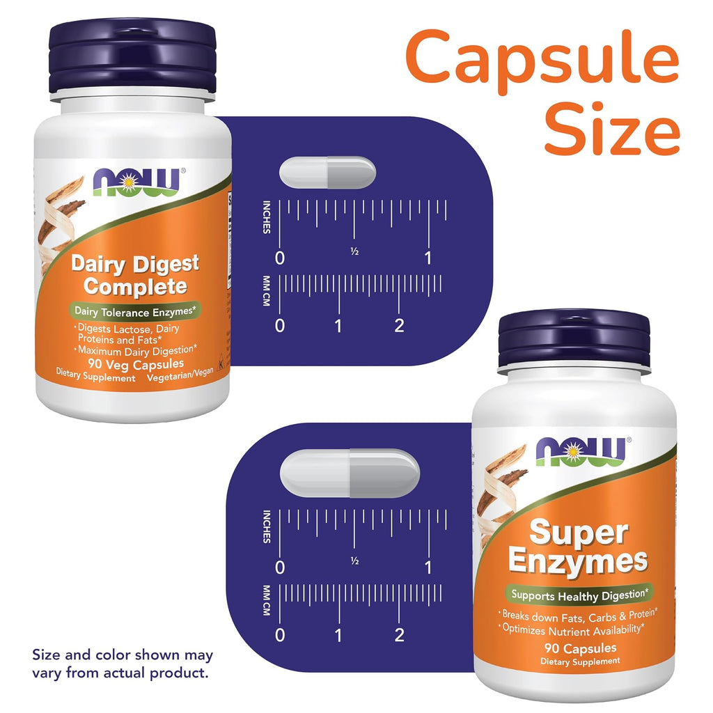 90 capsules of digestive enzymes support