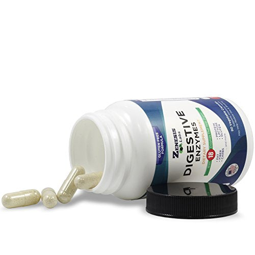 90 capsules of digestive enzymes