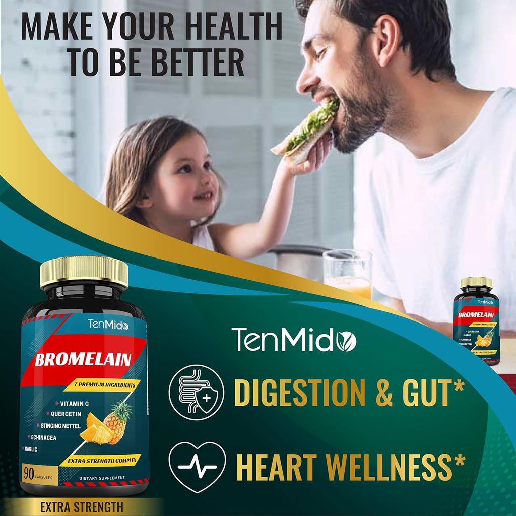 90 capsules of digestive enzymes