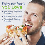 90 capsules of digestive enzymes