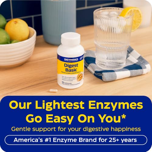 90 capsules of digestive enzymes