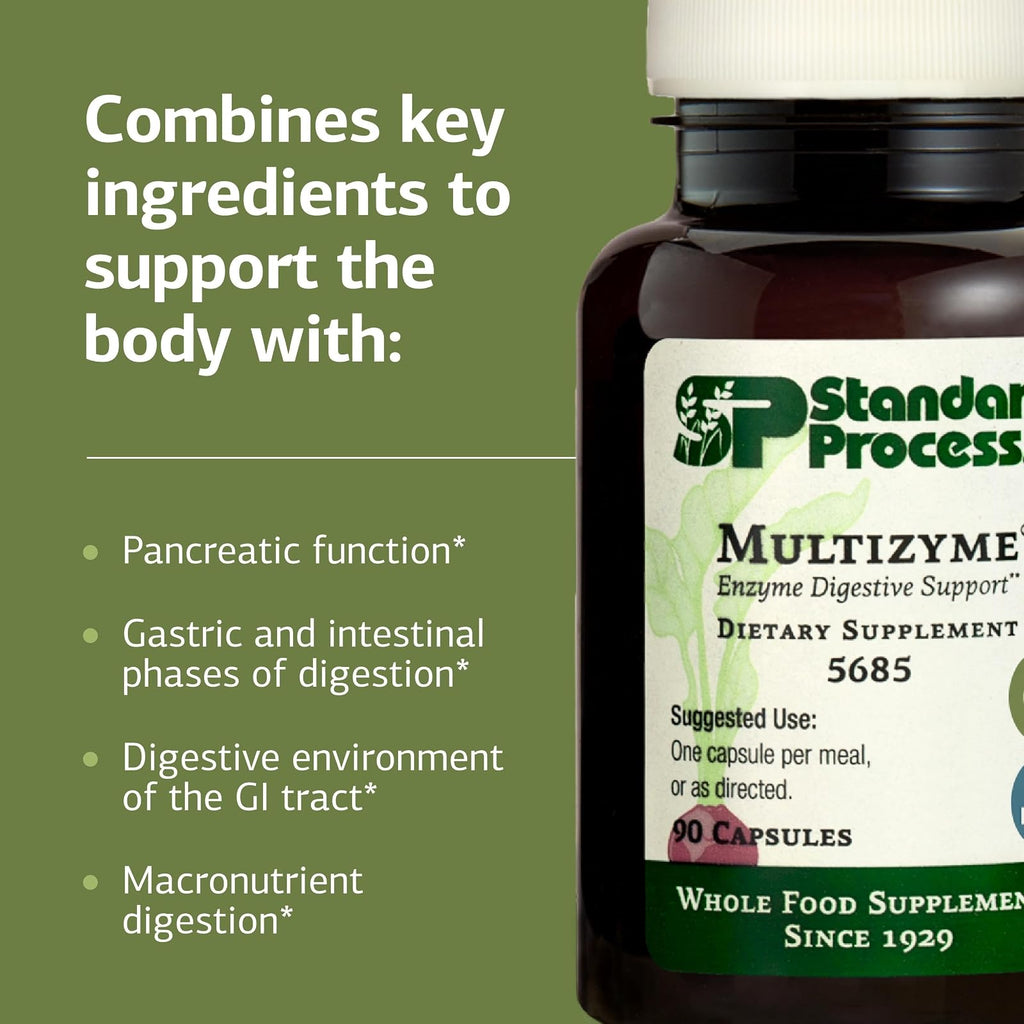 90 capsules of digestive enzymes