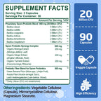 90 capsules of digestive support