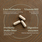 90 capsules of digestive support