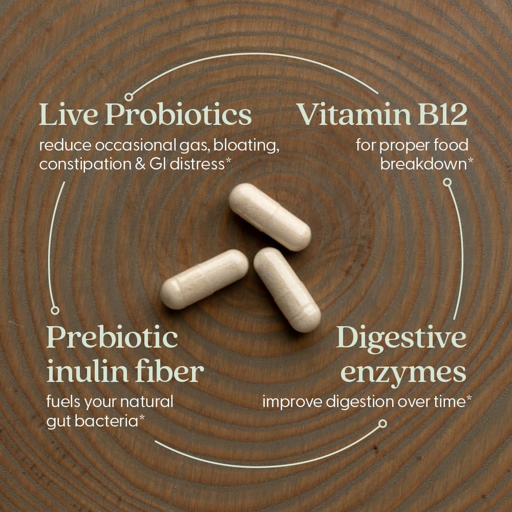 90 capsules of digestive support