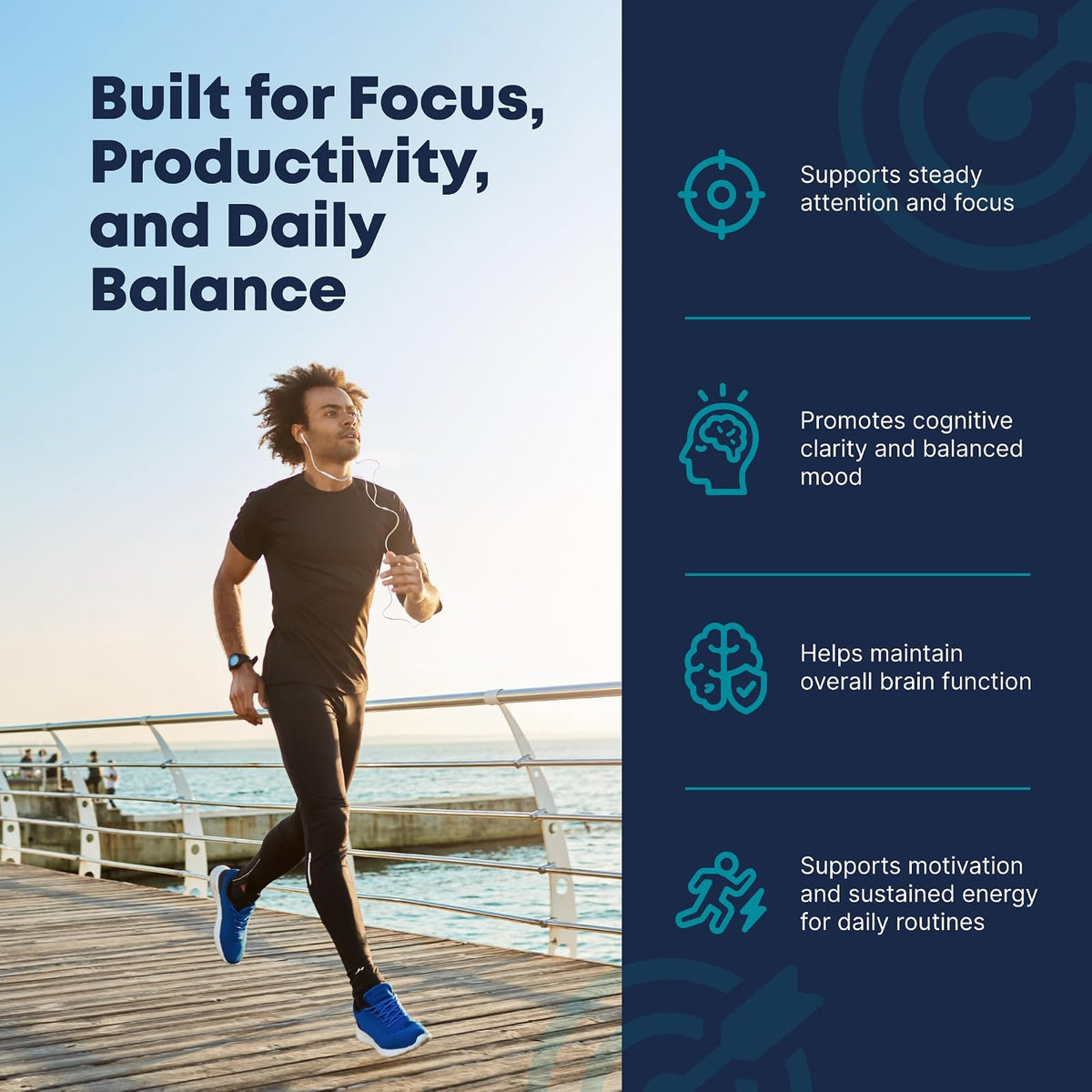 90 capsules of dopamine boosters