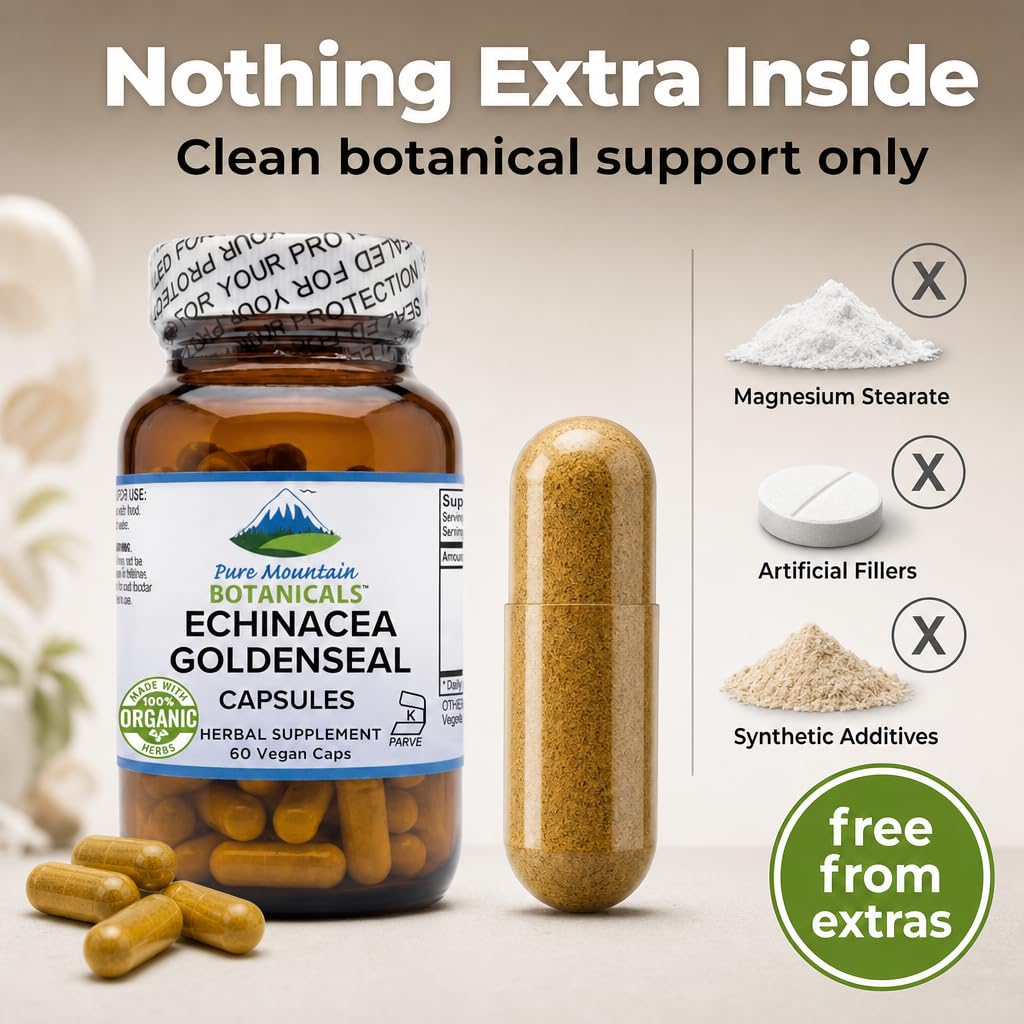 90 capsules of Echinacea Goldenseal