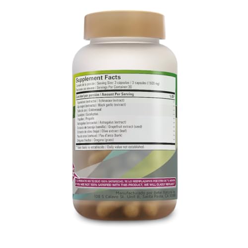 90 capsules of echinacea goodness