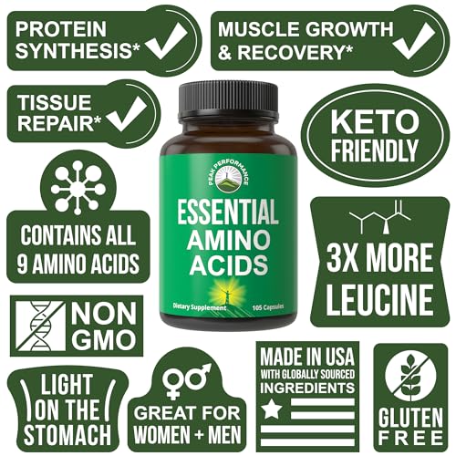 90 capsules of essential amino acids
