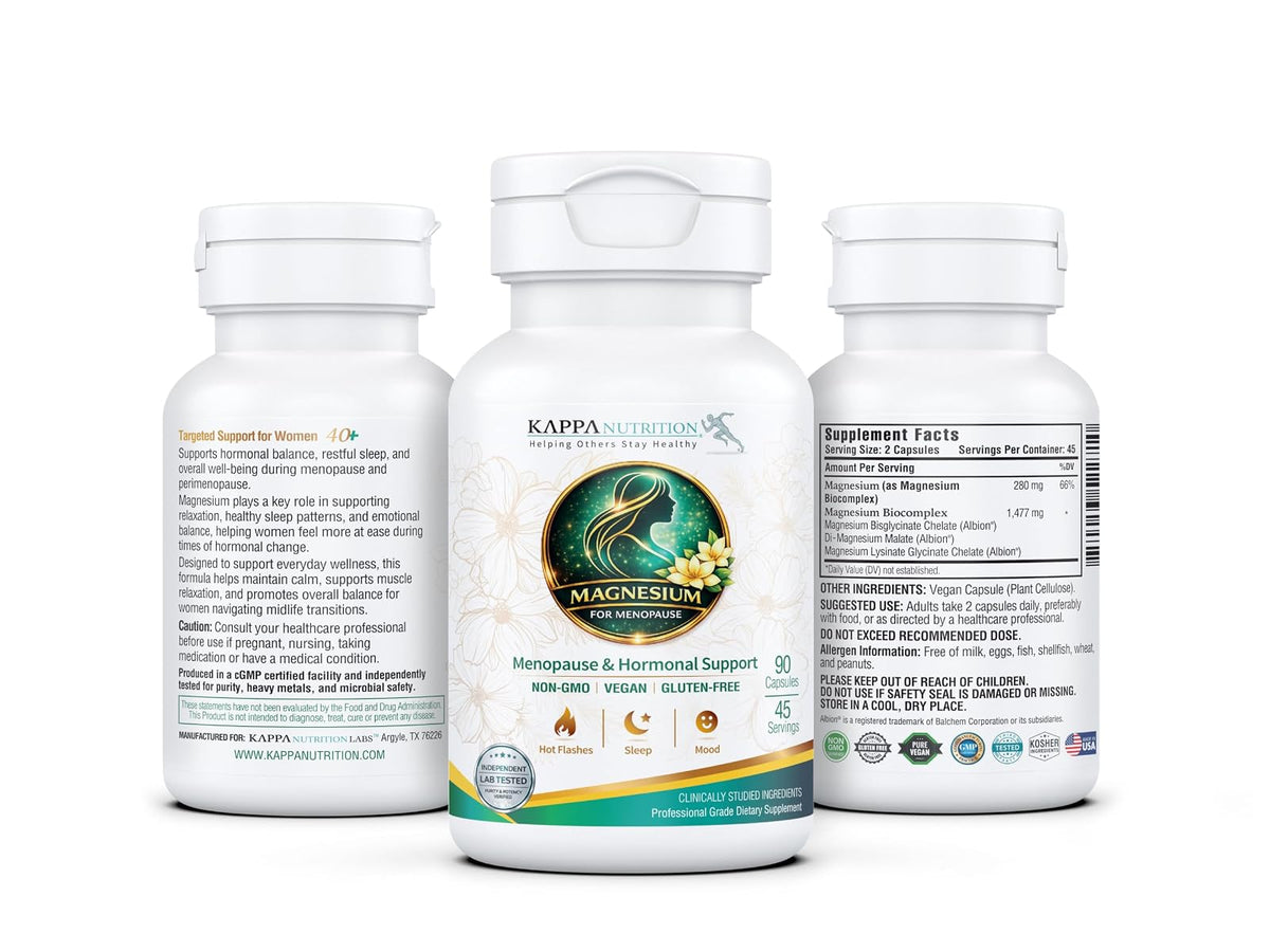 90 capsules of essential magnesium