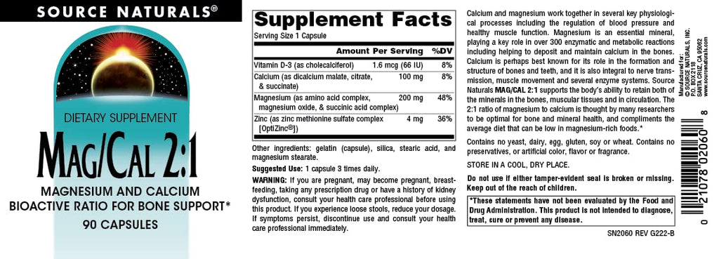90 capsules of essential minerals